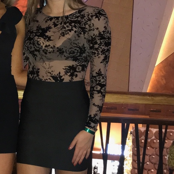 Windsor | Tops | Windsor Mesh Bodysuit | Poshmark